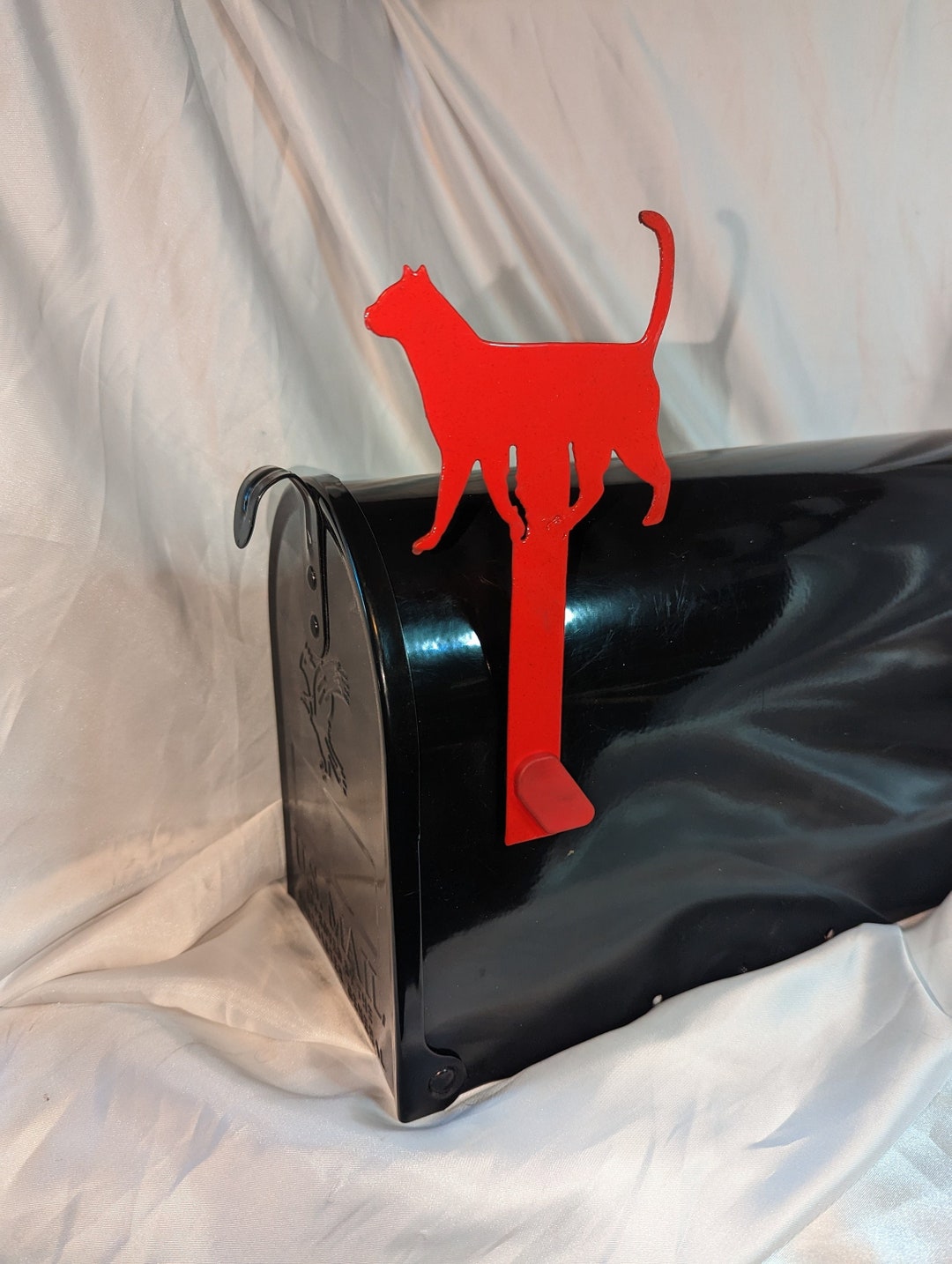 Cat Mailbox Flag, Decorative Mailbox Flag, Metal Cat Mailbox Decoration ...