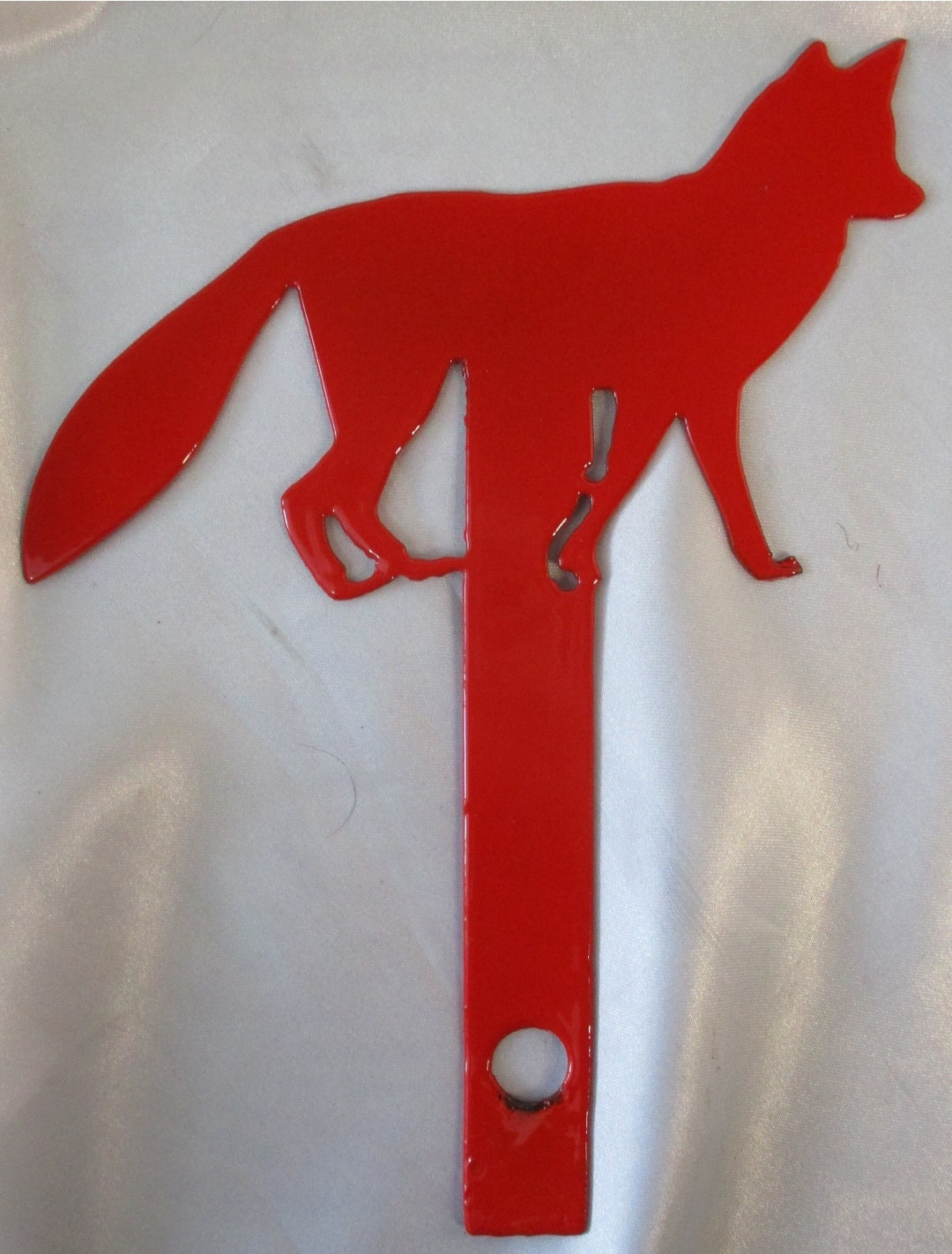 Fox Mailbox Flag, Decorative Mailbox Flag, Metal Fox Mailbox Decoration ...