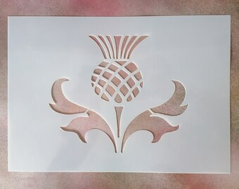 Thistle Stencil - Etsy