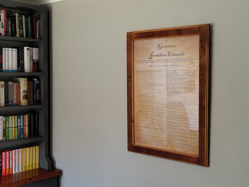 The Resolutions of Jonathan Edwards - Printable - Etsy