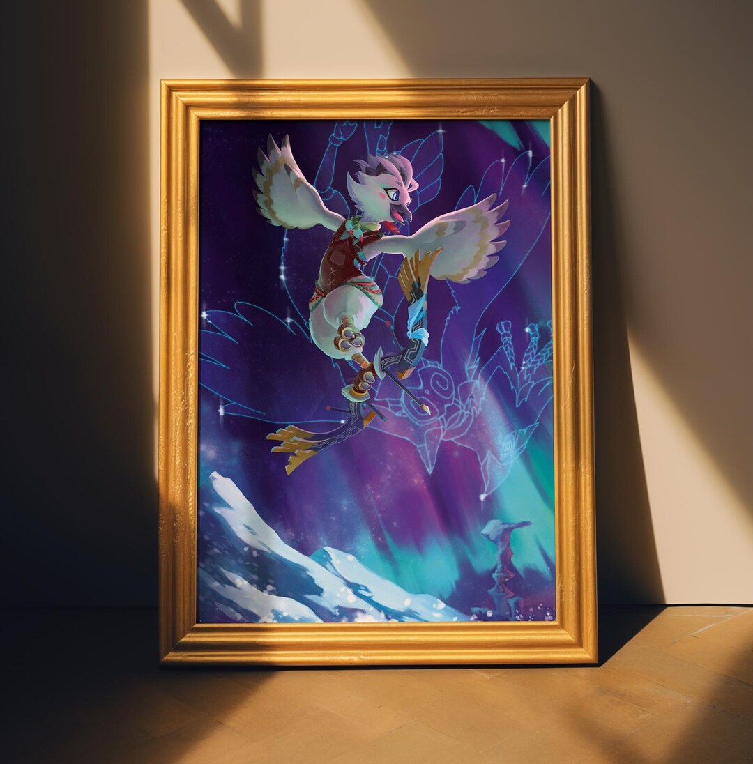 Tears of the Kingdom: Tulin, the Rito Sage | Legend of Zelda-inspired ...