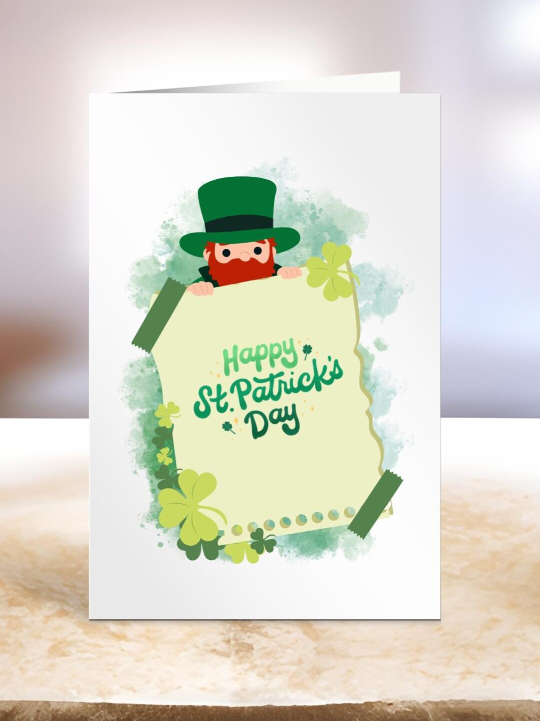 St Patrick's Day Card for an Irish Friend, Saint Patrick's Day Card, St ...