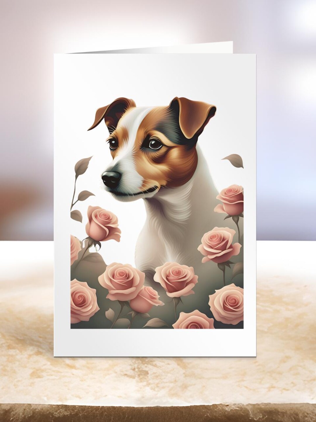 Jack Russell Card for All Occasions, Card for Terrier Lovers, Jack ...