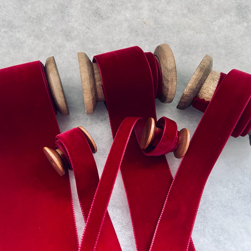 Red Hair Ribbon - Etsy UK