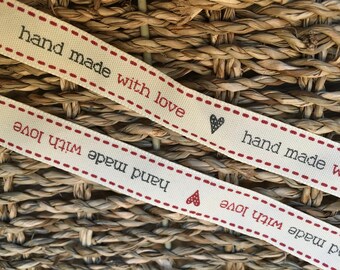 Made With Love Sewing Labels - Etsy