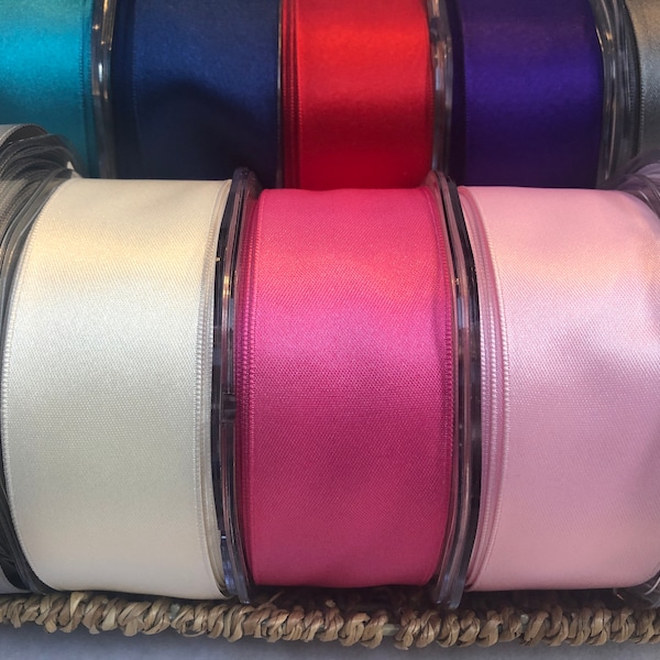 Satin Ribbon Roses - Etsy