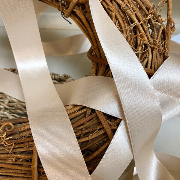 Cream Ribbon - Etsy