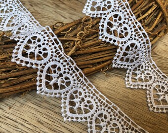Heart Lace Trim | Etsy