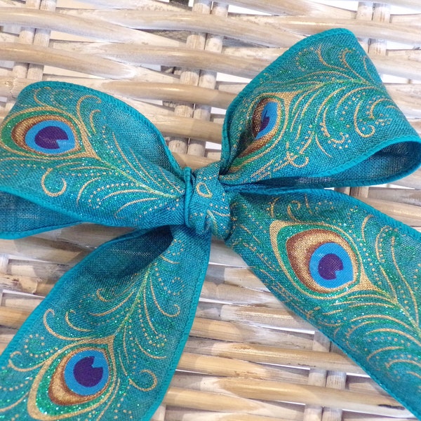 Peacock Ribbon - Etsy