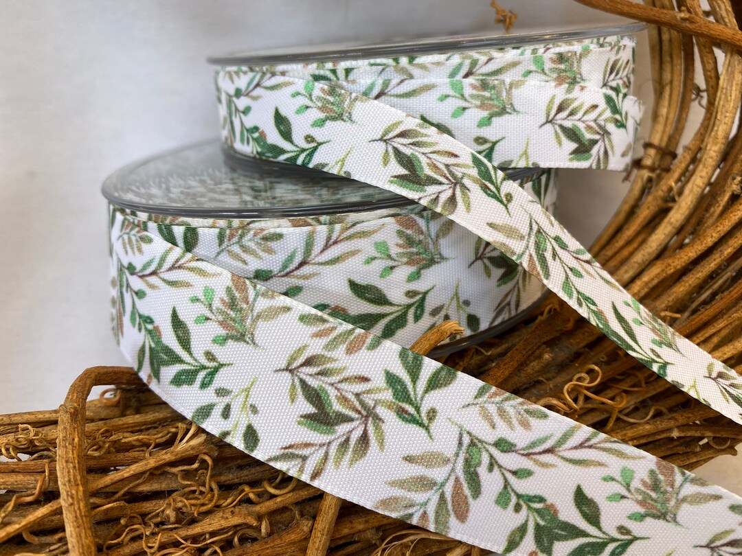Berisfords Vine Botanical Style Ribbon 15mm or 25mm Widths Perfect for ...