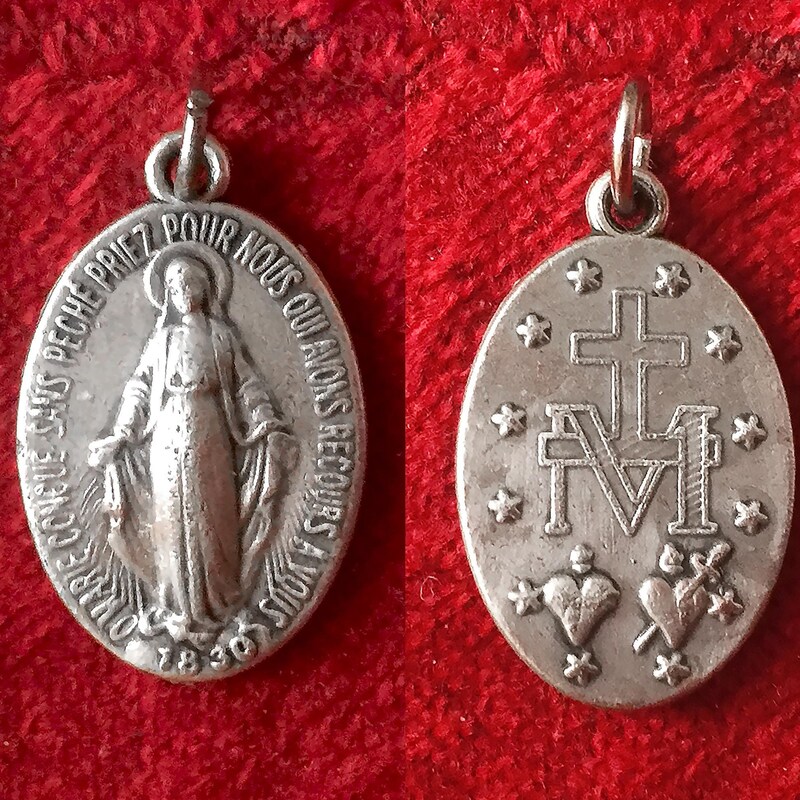 Virgin Mary 1830 - Etsy