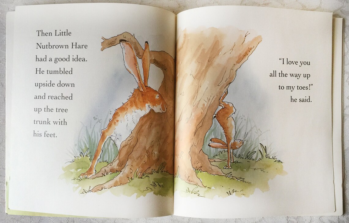 Vintage children's book rabbit's story with | Etsy