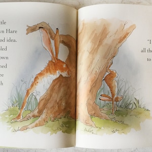 Vintage children's book rabbit's story with | Etsy