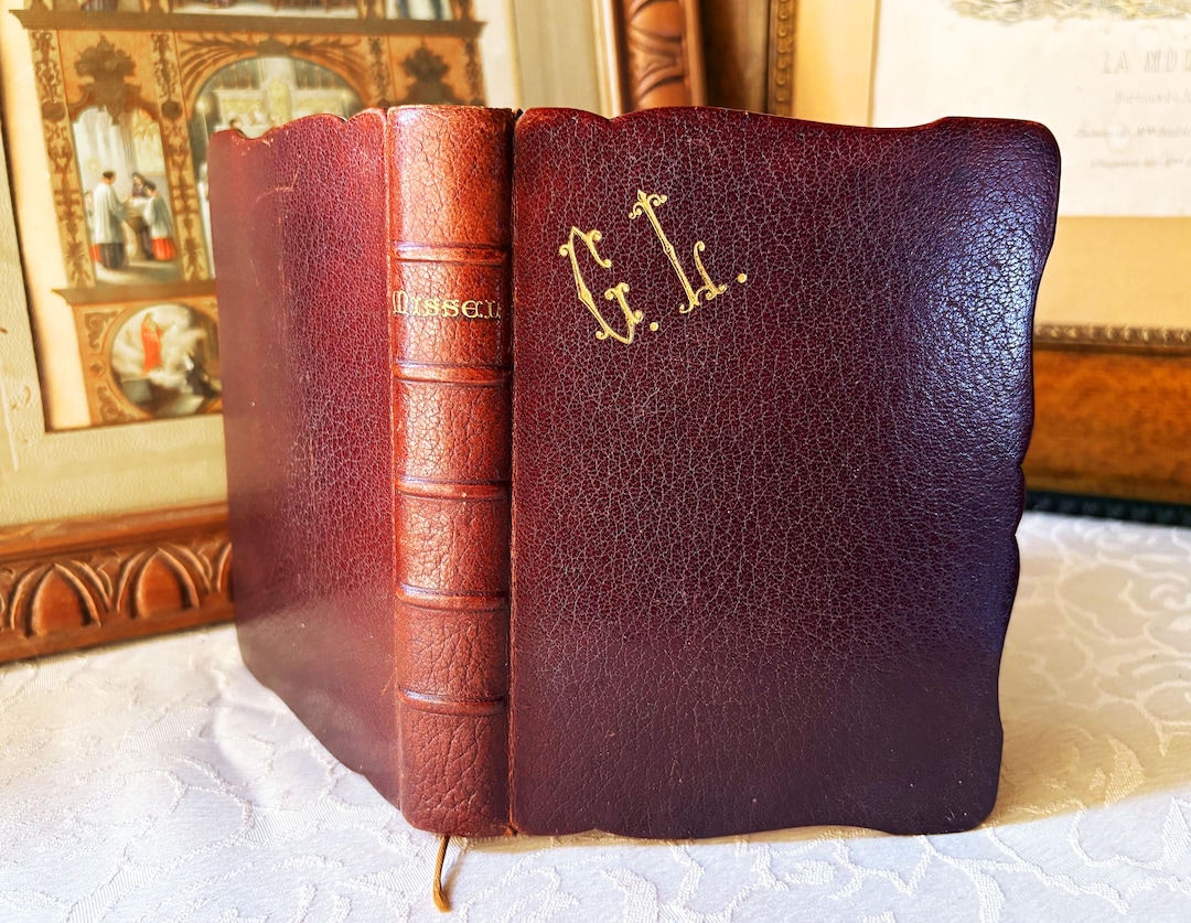 Vintage French Missal of Joan of Arc, RARE Antique Catholic Mass Book ...