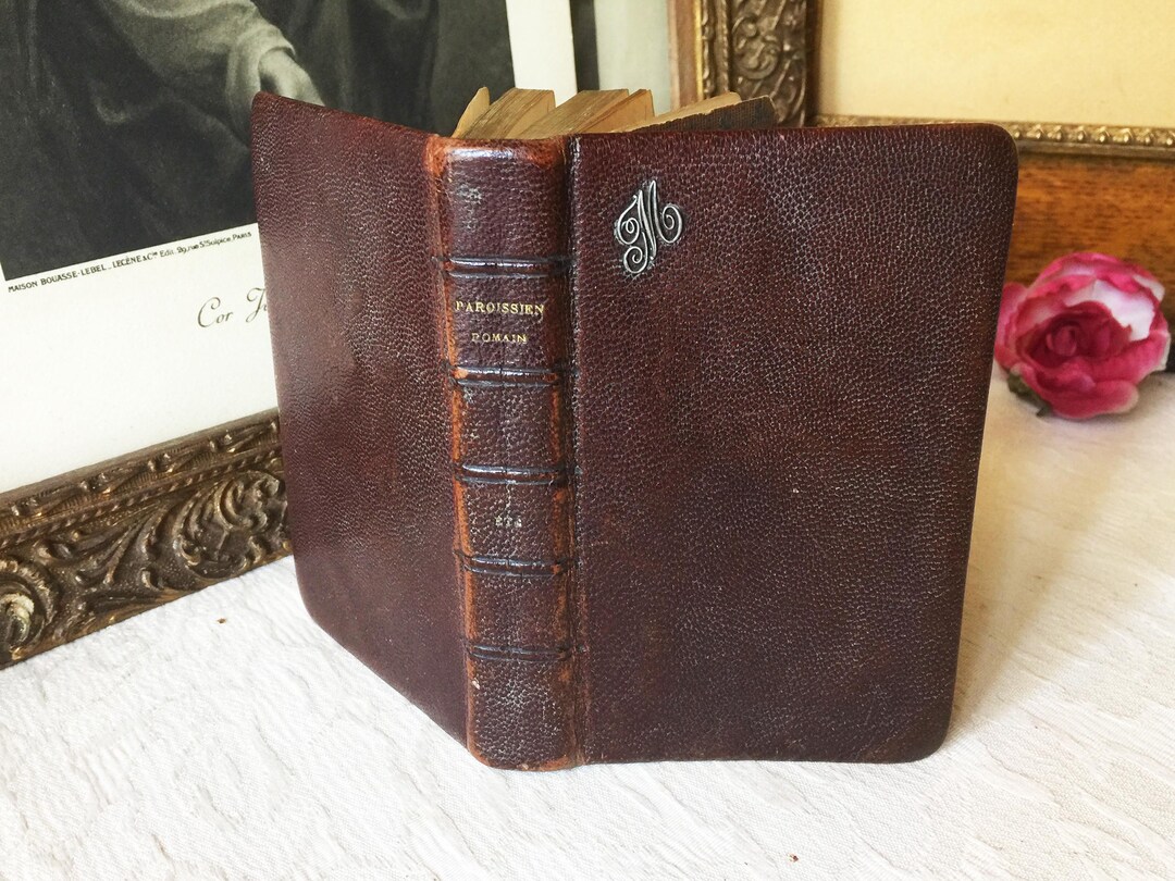 Vintage French Catholic Missal Mass Book, Vintage Prayer Book roman ...