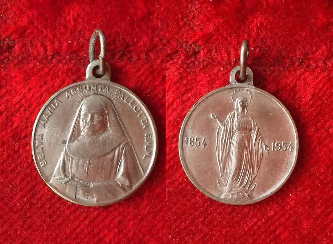 Rare Vintage Catholic Religious Medal "blessed Maria Assunta Pallotta ...