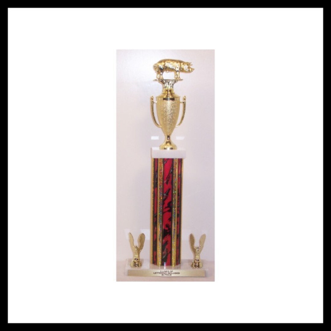 BBQ 315 Pork Champion Trophy,1st Place Pork,pork Winner,brisket ...