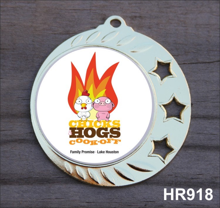 BBQ Medals,bbq Competition, Custom Medallion,custom Medal.cook off ...
