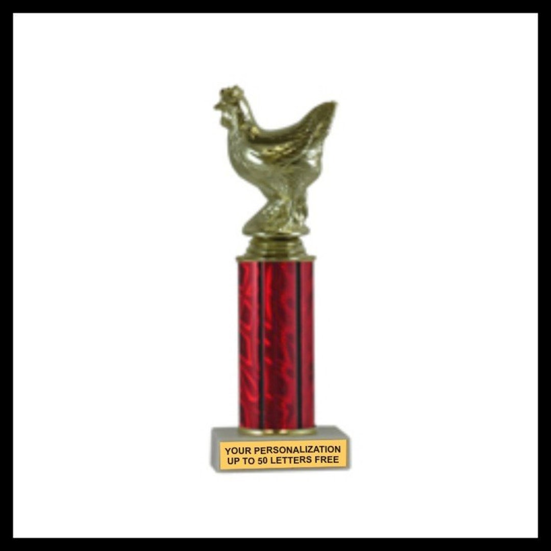BBQ 107 Chicken Champion Trophy,1st Place Chicken,pork Winner,brisket ...