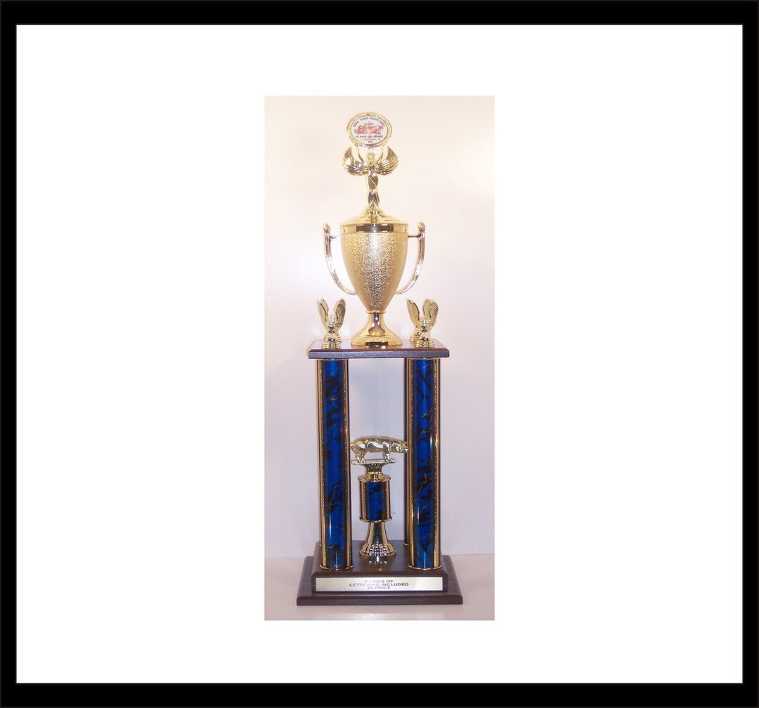 BBQ 600 Chicken Trophy,chicken Winner,grand Champion,reserve Champion ...