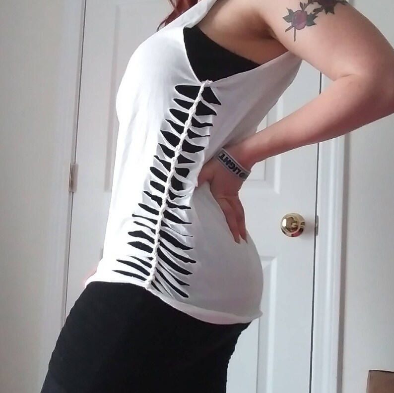 Made-to-order, Your Size Your Color Shredder Crocheted Sides Tank Top ...