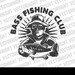 Bass Fishing Emblems. Bass Fish EPS. Bass Fishing SVG. Bass Fish Vector ...