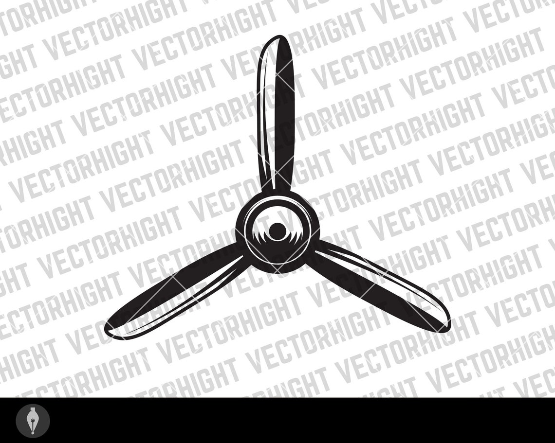 Airplane Propellers Vector Airplane Propeller Svg Aviation - Etsy