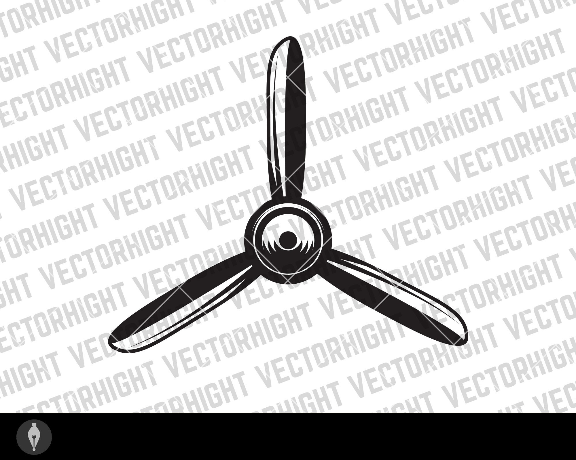 Airplane Propellers Vector Airplane Propeller Svg Aviation - Etsy