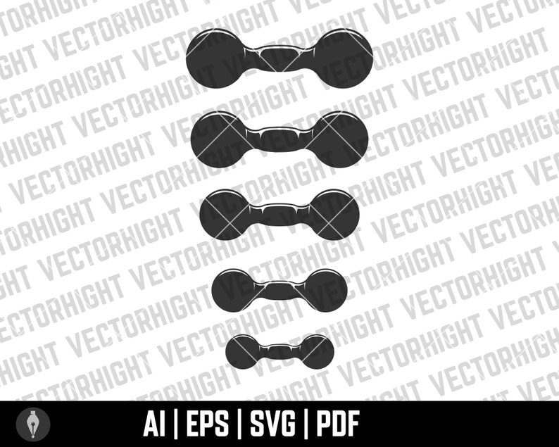 Dumbbells Clipart, Dumbbells Vector, Dumbbells Ai, Svg, Eps, Pdf ...