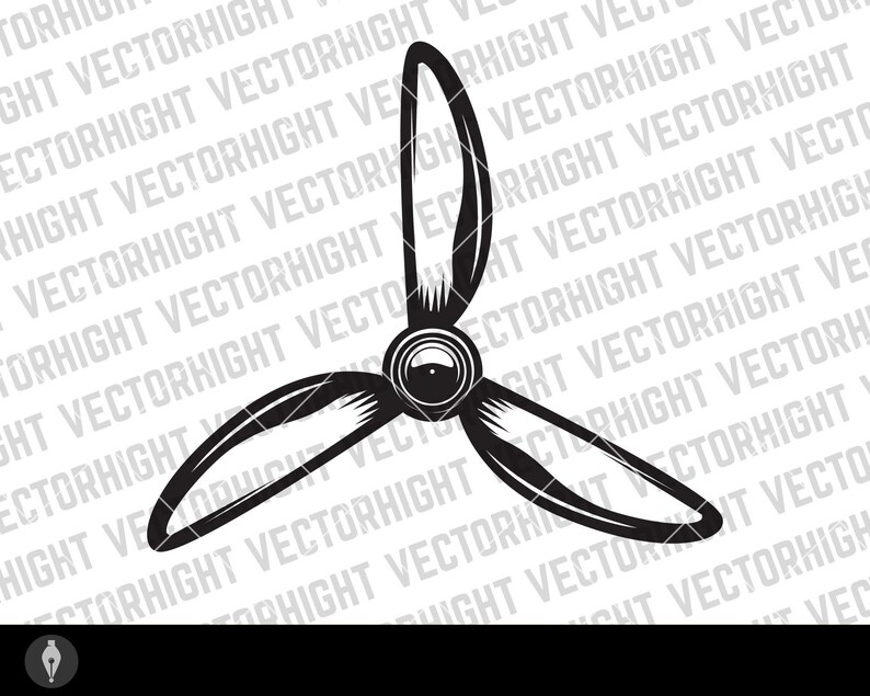 Airplane Propellers Vector Airplane Propeller Svg Aviation - Etsy