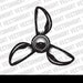 Airplane Propellers Vector, Airplane Propeller Svg, Aviation Propeller ...