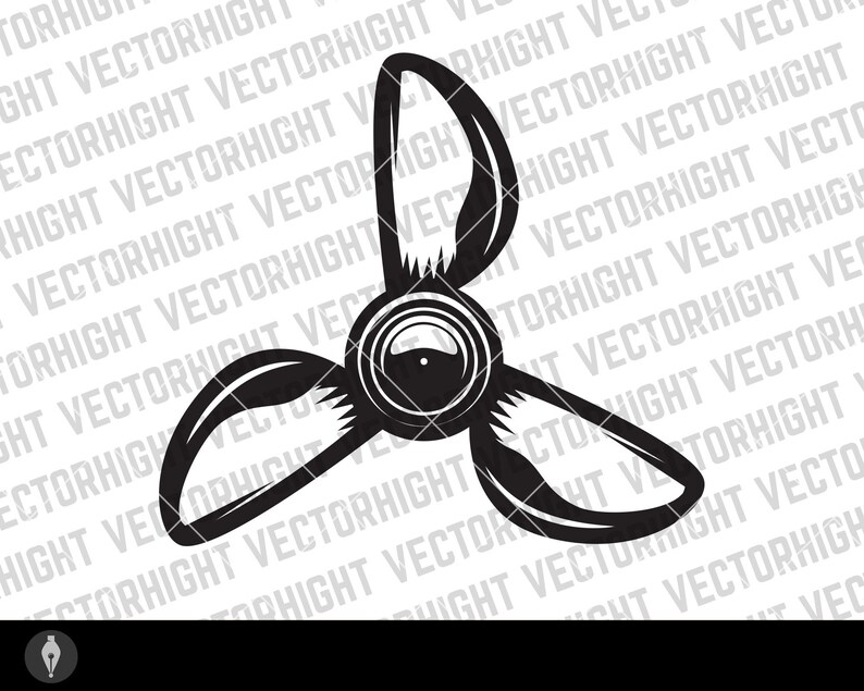 Airplane Propellers Vector Airplane Propeller Svg Aviation - Etsy