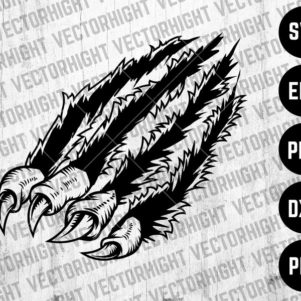 Wildcat Claw Marks - Etsy