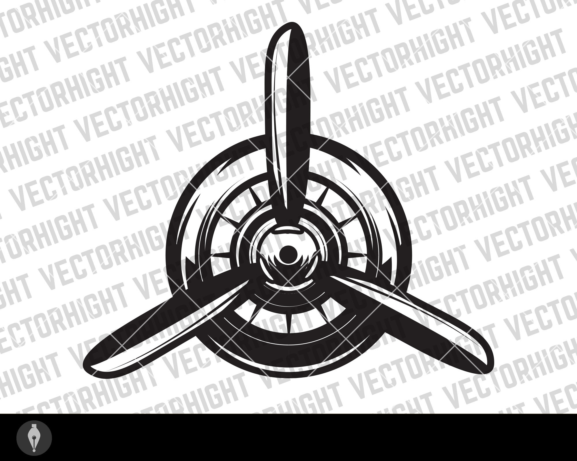 Hélices davion Vector Hélice davion Svg Clipart dhélice - Etsy France