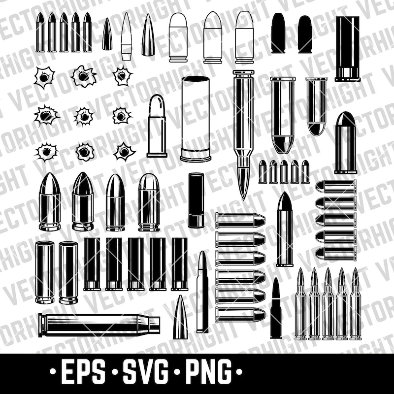 Bullet Svg - Etsy