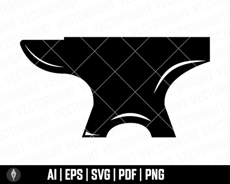 Blacksmith Anvil SVG, Blacksmith Hammer SVG. Anvil Cricut Cutting Files ...
