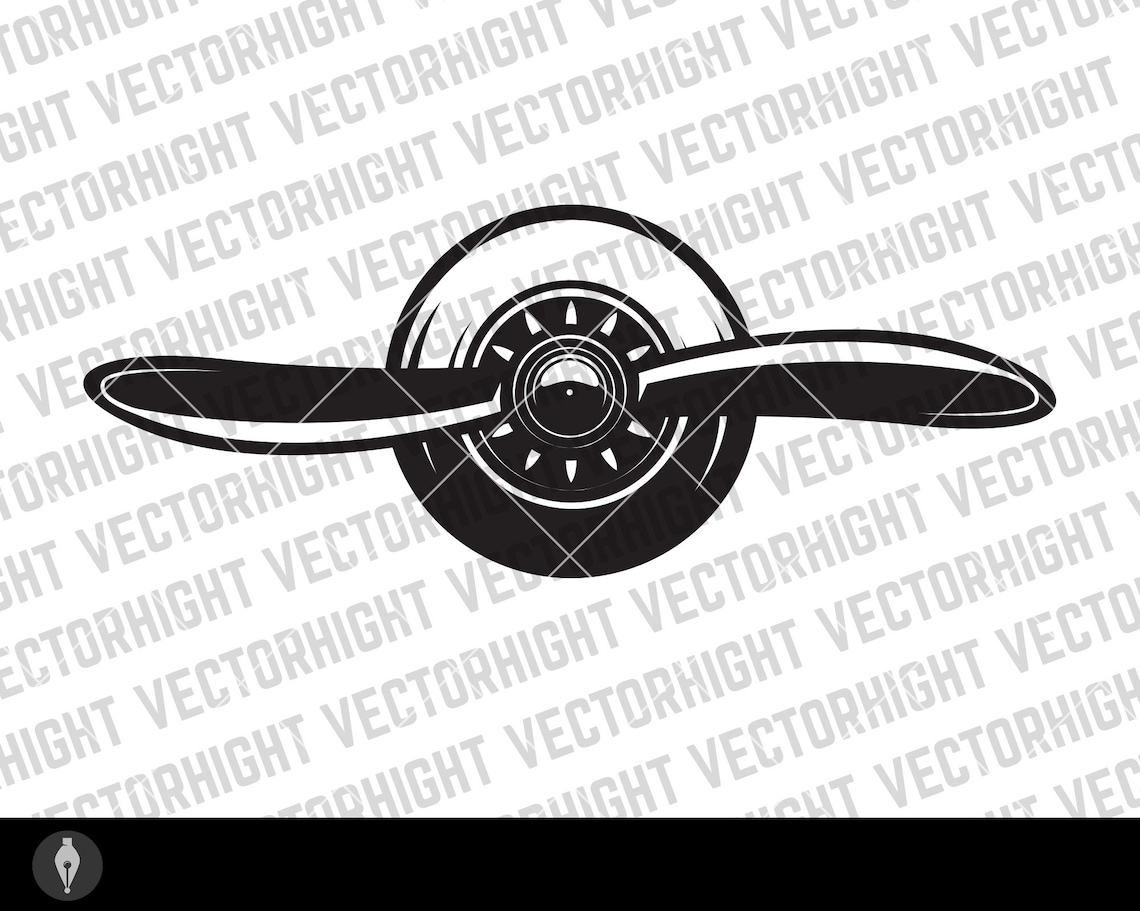 Airplane Propellers Vector Airplane Propeller Svg Aviation - Etsy
