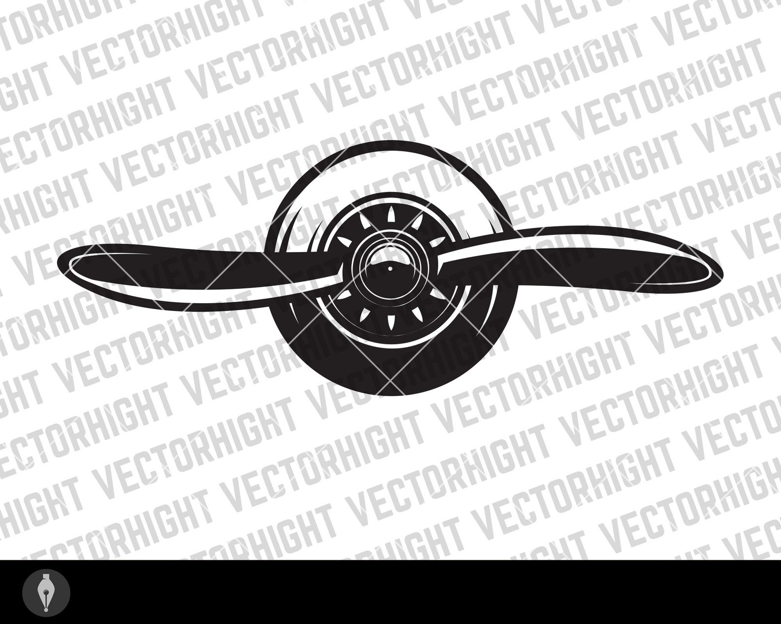 Airplane Propellers Vector Airplane Propeller Svg Aviation - Etsy