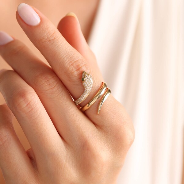 Wrap Around Ring - Etsy