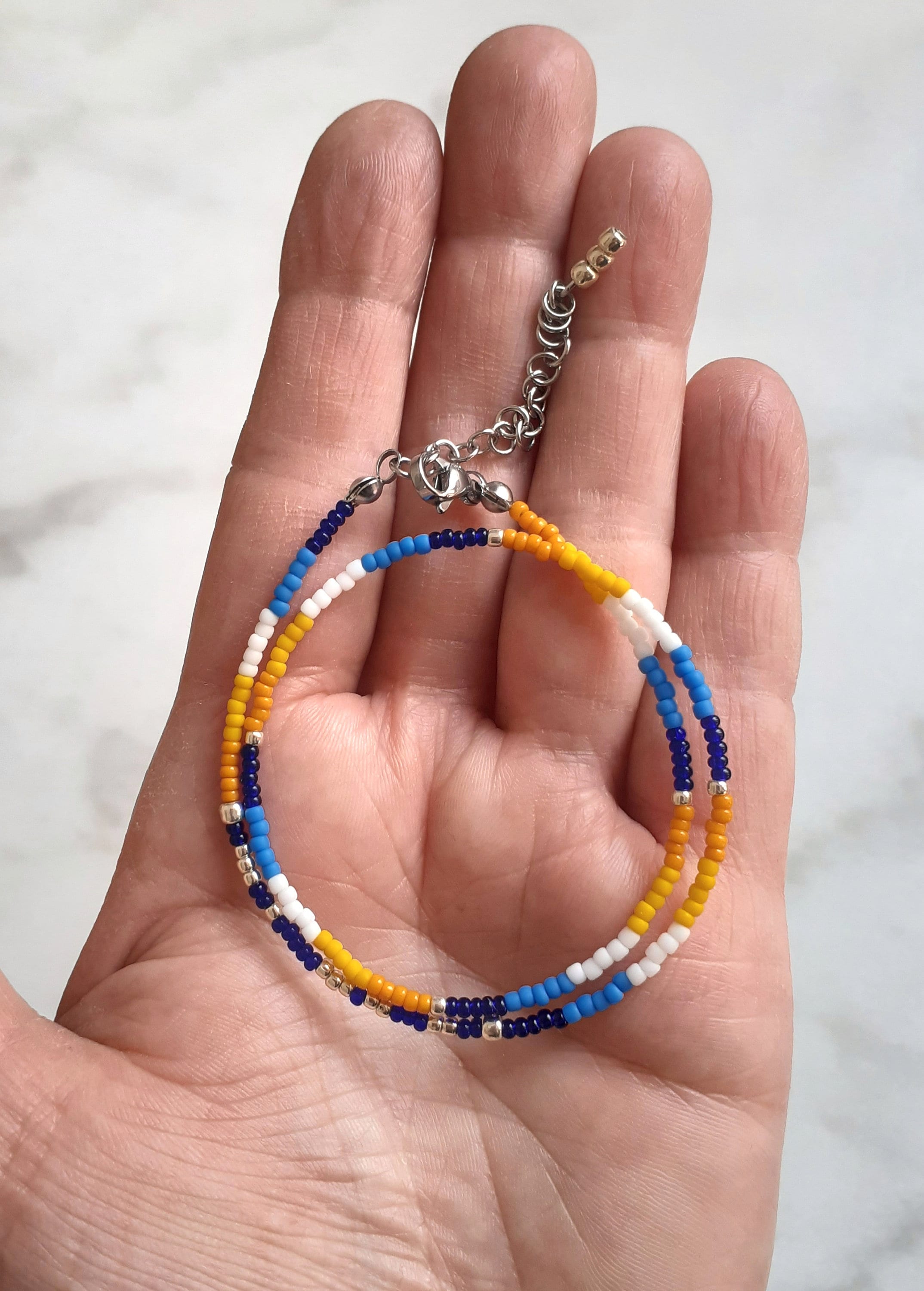 Aroace Bracelet Pride Flag, Subtle Aroace Jewelry Necklace Aro Ace ...