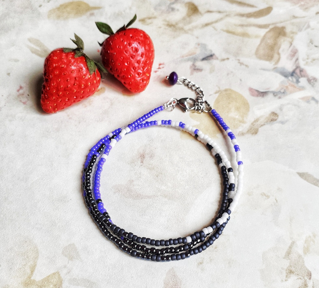 Asexual Pride Flag Wrap Bracelets for Women, Demisexual Pride, Ace Flag ...