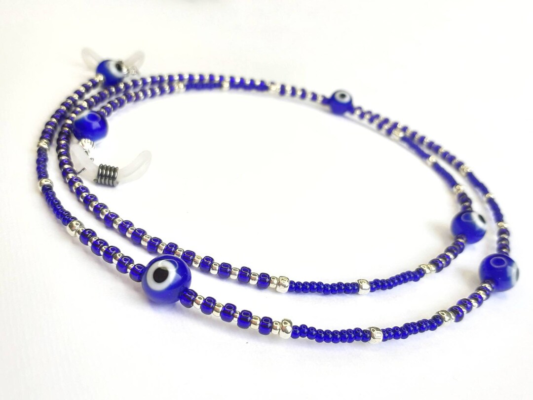Evil Eye Glasses Chain, Protection Jewelry for Women, Spiritual Gifts ...