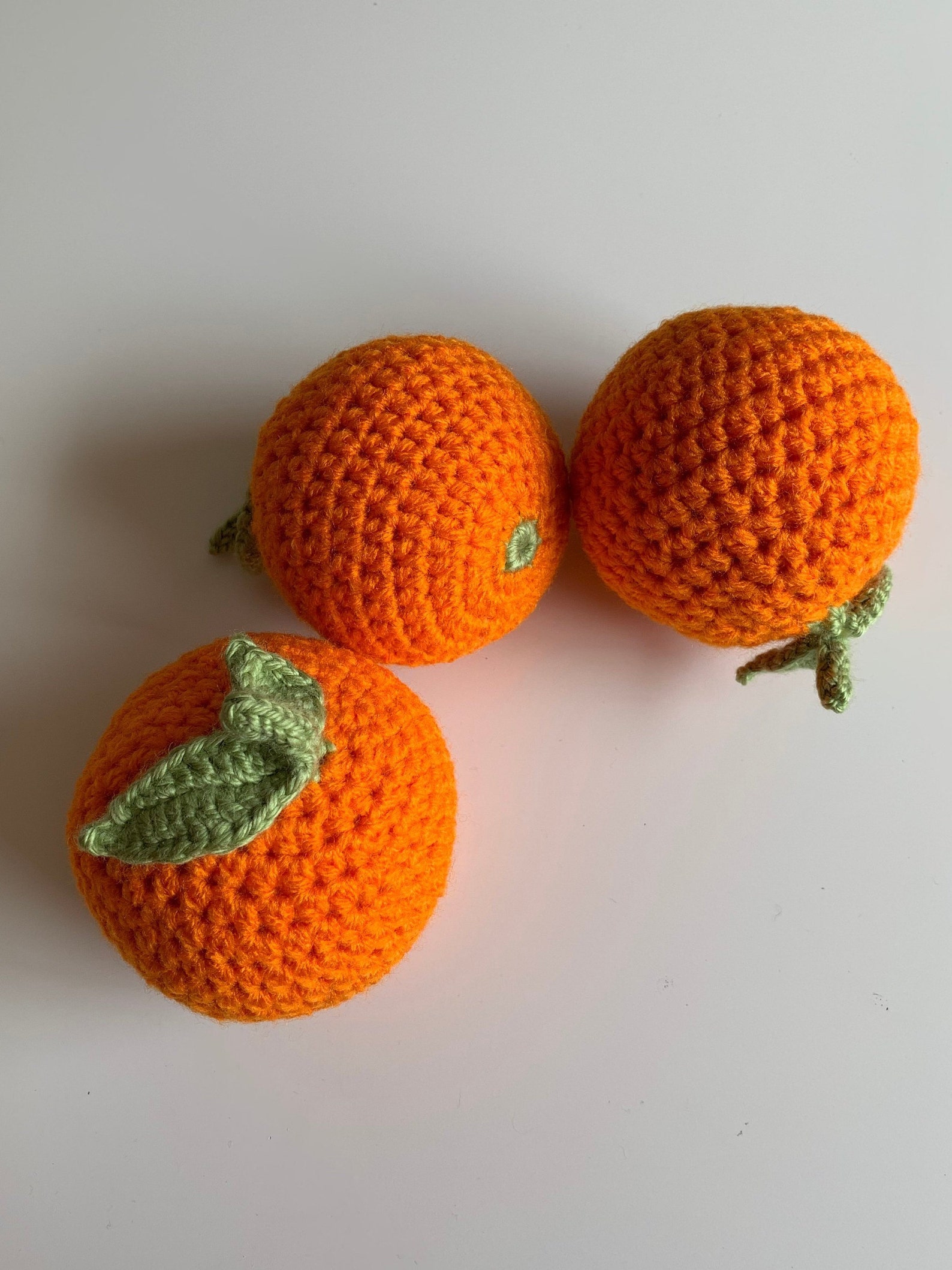 Handmade Crochet Orange Cat Toy | Etsy