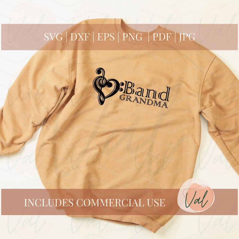 Band Bundle Mom Dad Grandma Grandpa Brother Sister SVG/PNG - Etsy