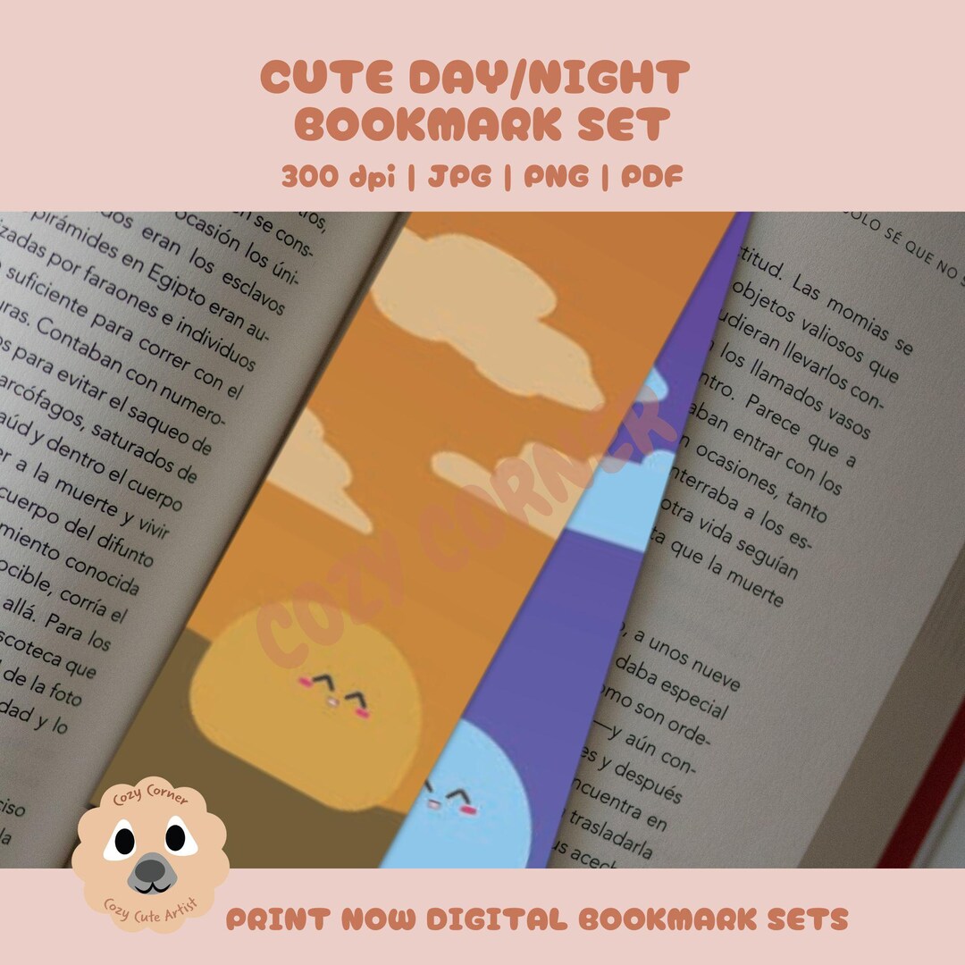 Cute Bookmark, Cottagecore Bookmark, Book Lovers, Reading Accessories ...