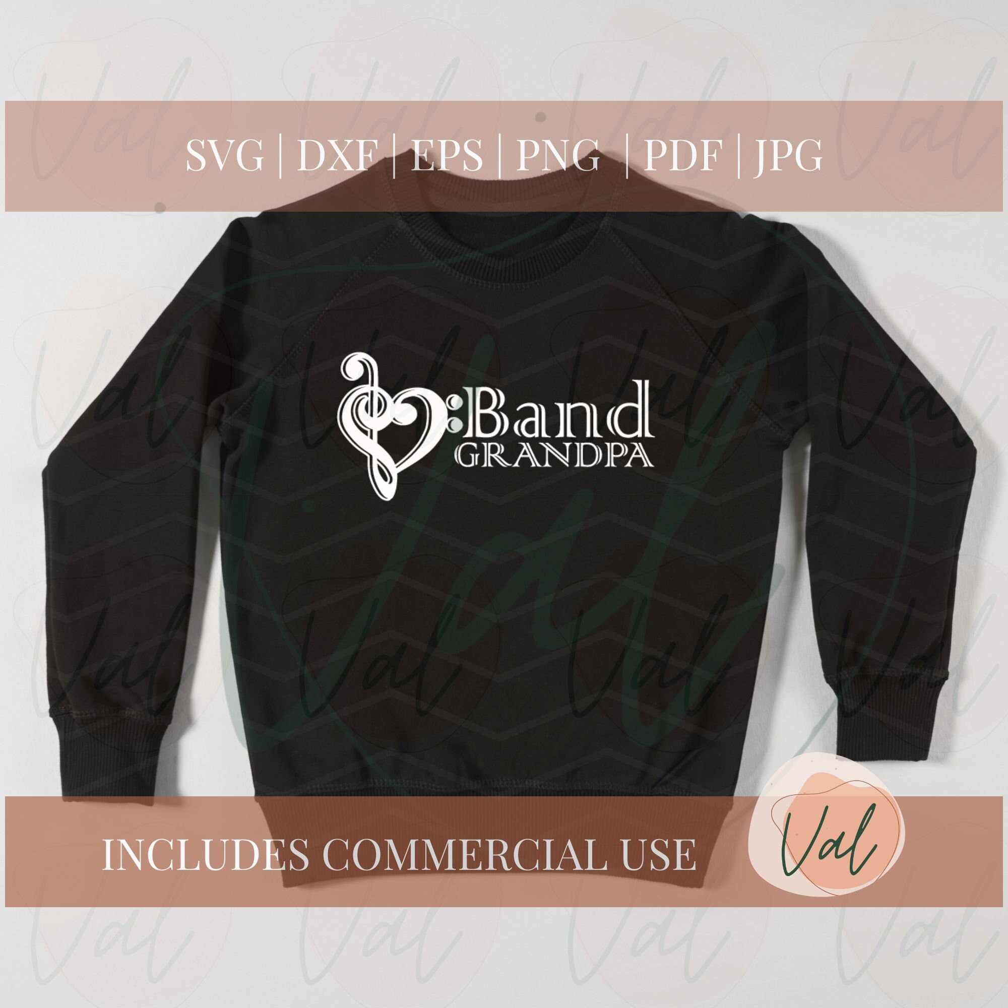 Band Bundle Mom Dad Grandma Grandpa Brother Sister SVG/PNG - Etsy