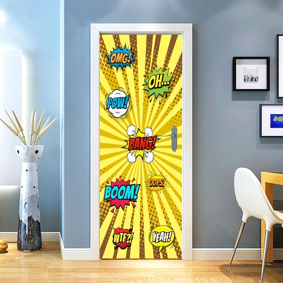 Decoraciones De Puerta De Superhéroes Mi Pared De Marvel Y Estatuas,