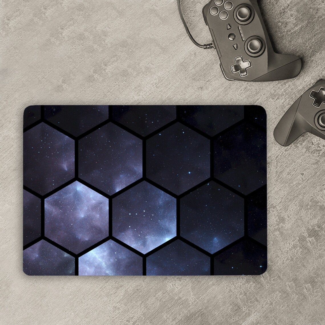 New Space Laptop Decal Skin Hexagons Notebook Vinyl Decal Hp | Etsy