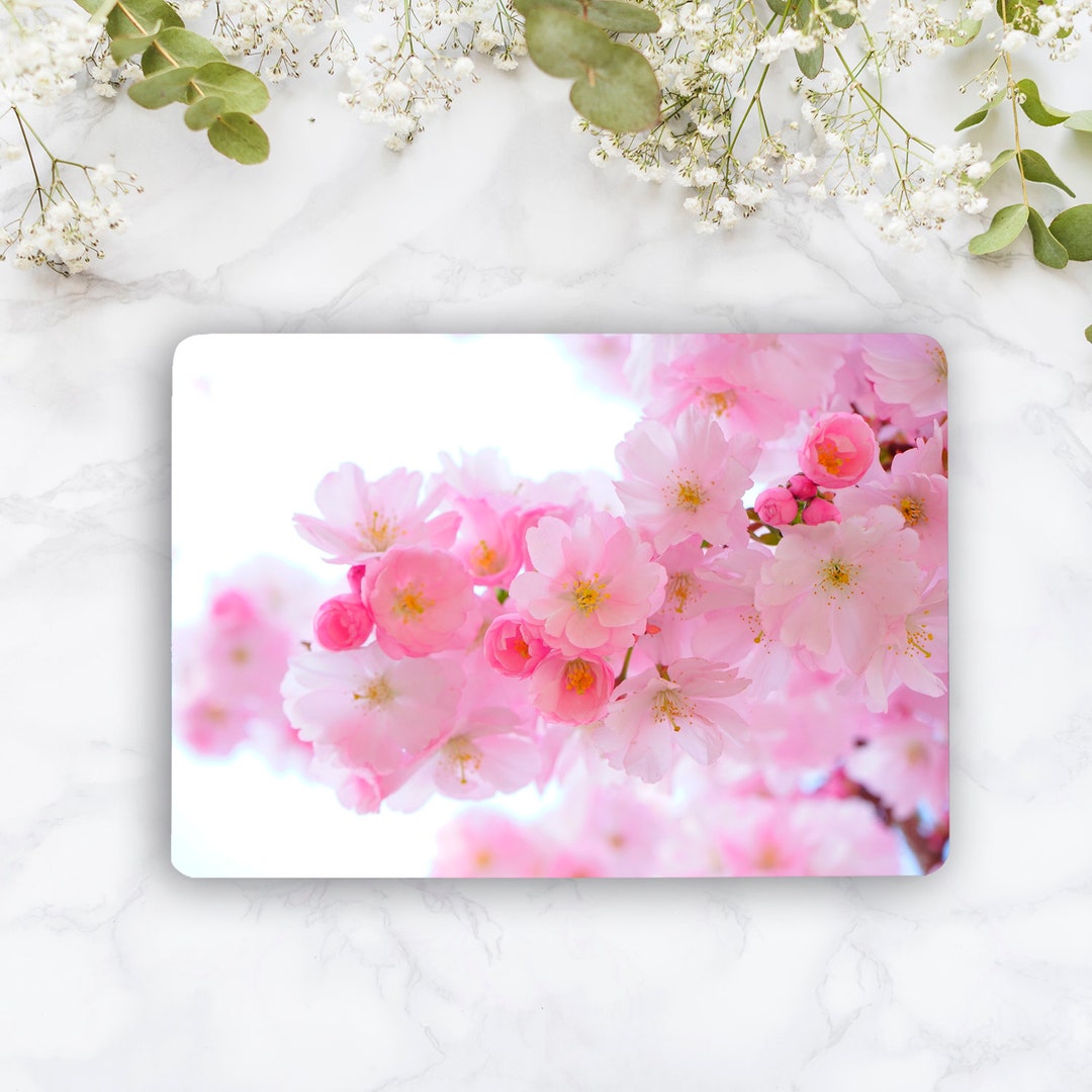 Sakura Cherry Blossom Laptop Decal Skin Floral Notebook Vinyl Decal Hp ...