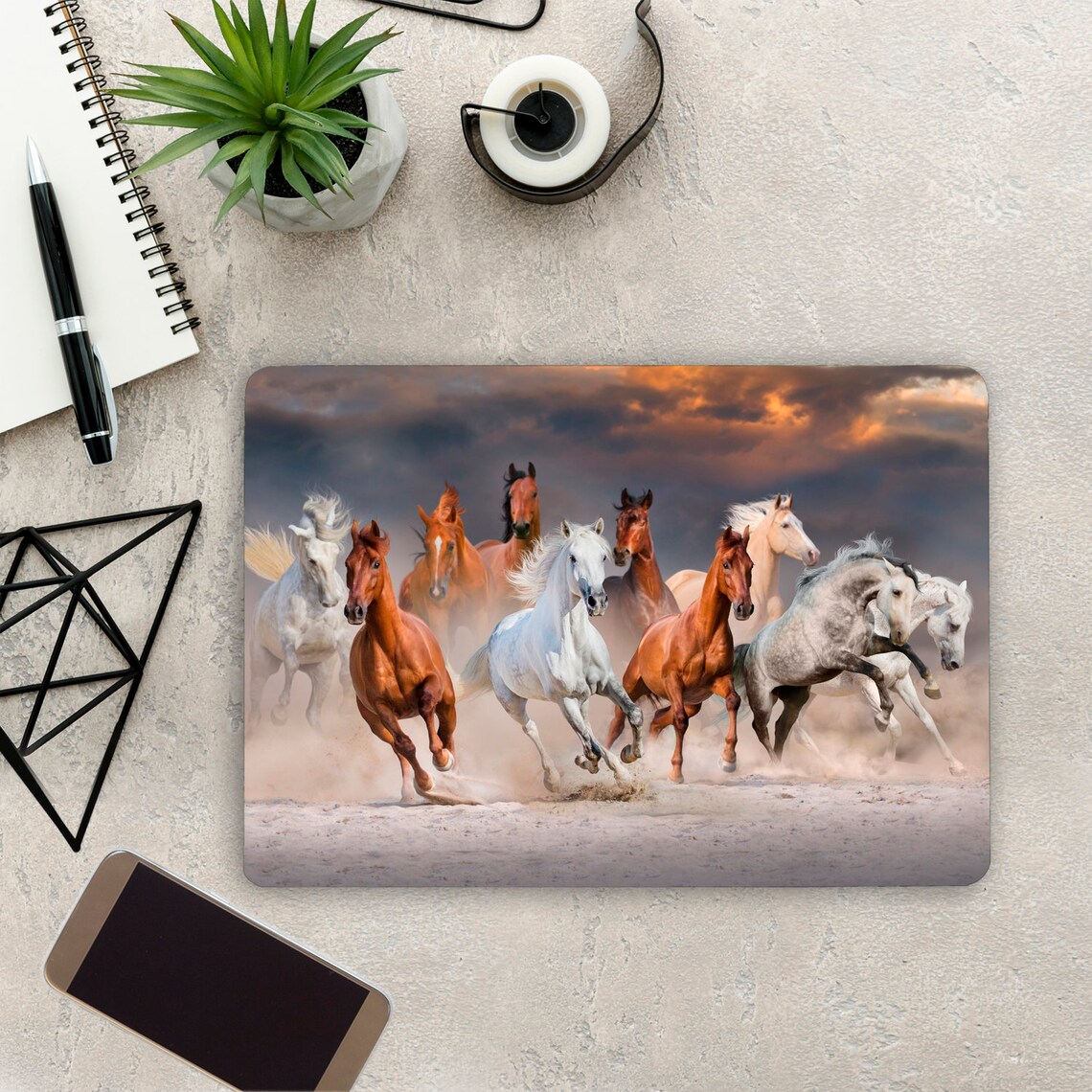Horse Laptop Animals Notebook Vinyl Decal Dell Hp Lenovo Asus - Etsy